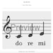 Do Re Mi Cross Stitch Pattern - Etsy