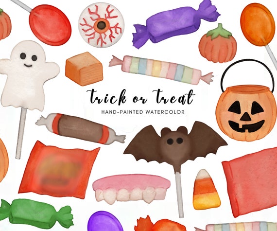 Trick Or Treat Pumpkin Clipart