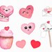 Valentine's Clip Art Cute Children's Art School - Etsy