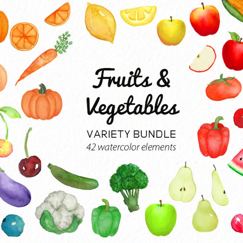 Fruit and Vegetable - Etsy