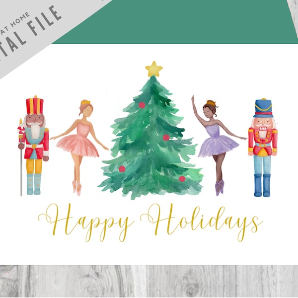 Nutcracker Card - Etsy