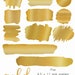 Gold Watercolor Clip Art Watercolor Splashes Logo Clipart - Etsy