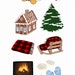 Winter Clipart Cozy Clipart Christmas Clipart Holiday Clipart ...