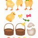 Easter Clip Art Baby Chicks Easter Egg Clipart Easter Chickens Clipart ...