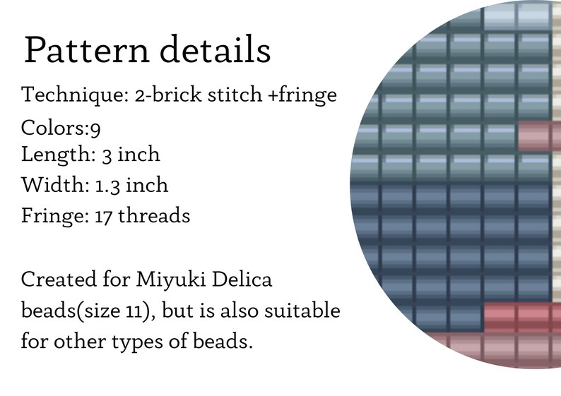Lighthouse Bead Earrings Pattern Pdf|sunshine Boho Brick Stitch Seed ...