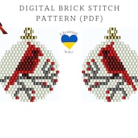 Cardinal Bead - Etsy