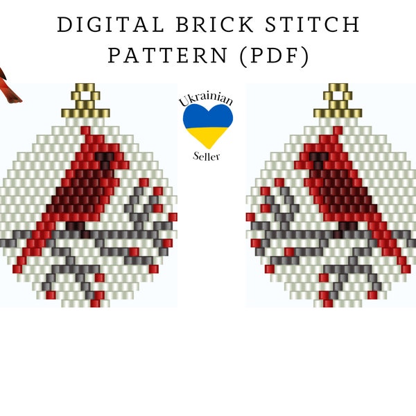 Beaded Cardinal Pattern - Etsy