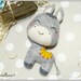Felt Pattern Donkey Easy PDF Pattern Donkey Sewing Pattern Animals ...