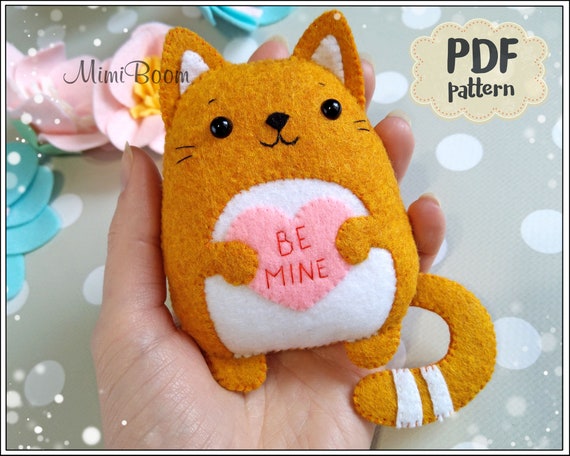 Valentines day cat stuffed animal store