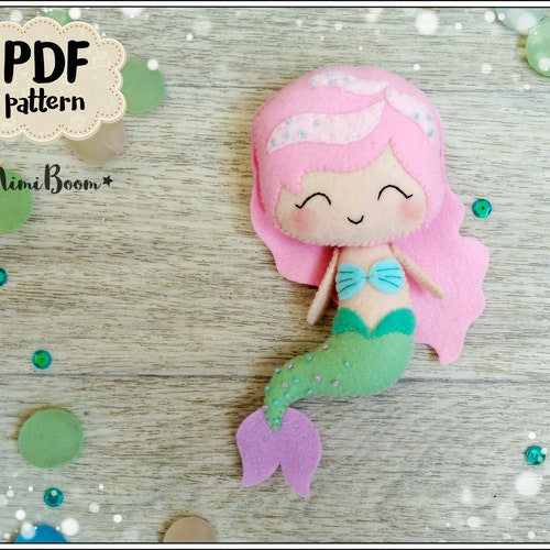 Little Mermaid PDF Pattern - Etsy