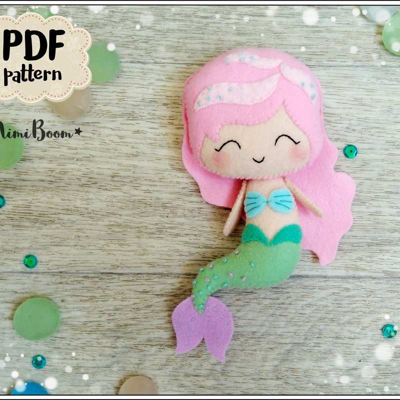 Mermaid Felt - Etsy