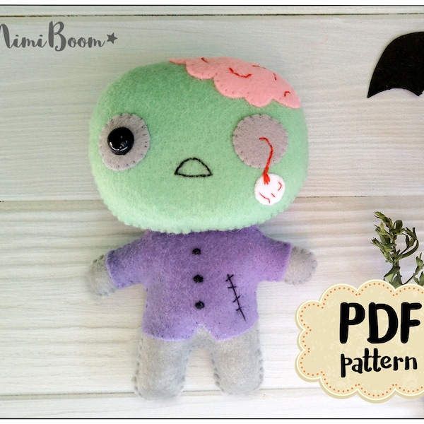 Felt Zombie - Etsy