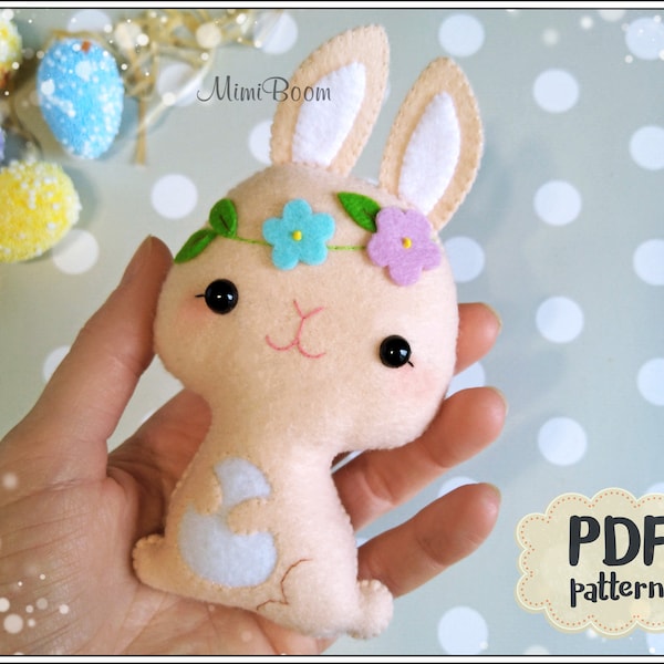 Felt Bunny - Etsy