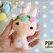 Cute Easter Bird Pattern PDF Easter Pattern Bird Easy Pattern Bird Pdfsewing Pattern Easter ...