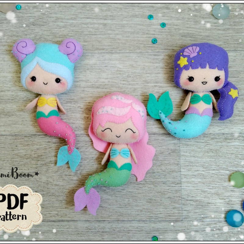 Mermaid Felt - Etsy