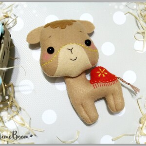 Felt Pattern Camel Easy PDF Pattern Camel Sewing Pattern Animals ...