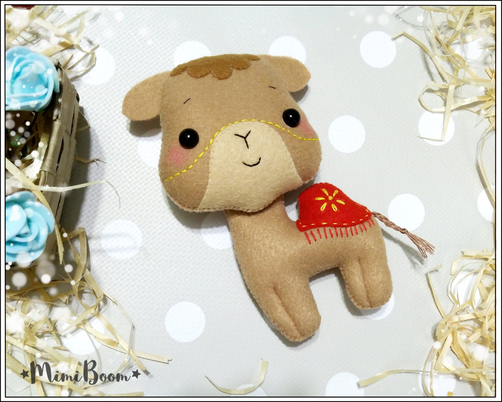 Felt Pattern Camel Easy PDF Pattern Camel Sewing Pattern - Etsy Australia