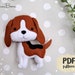 Felt Pattern Dog Sewing Pattern Dog PDF Pattern Dog (Instant Download ...