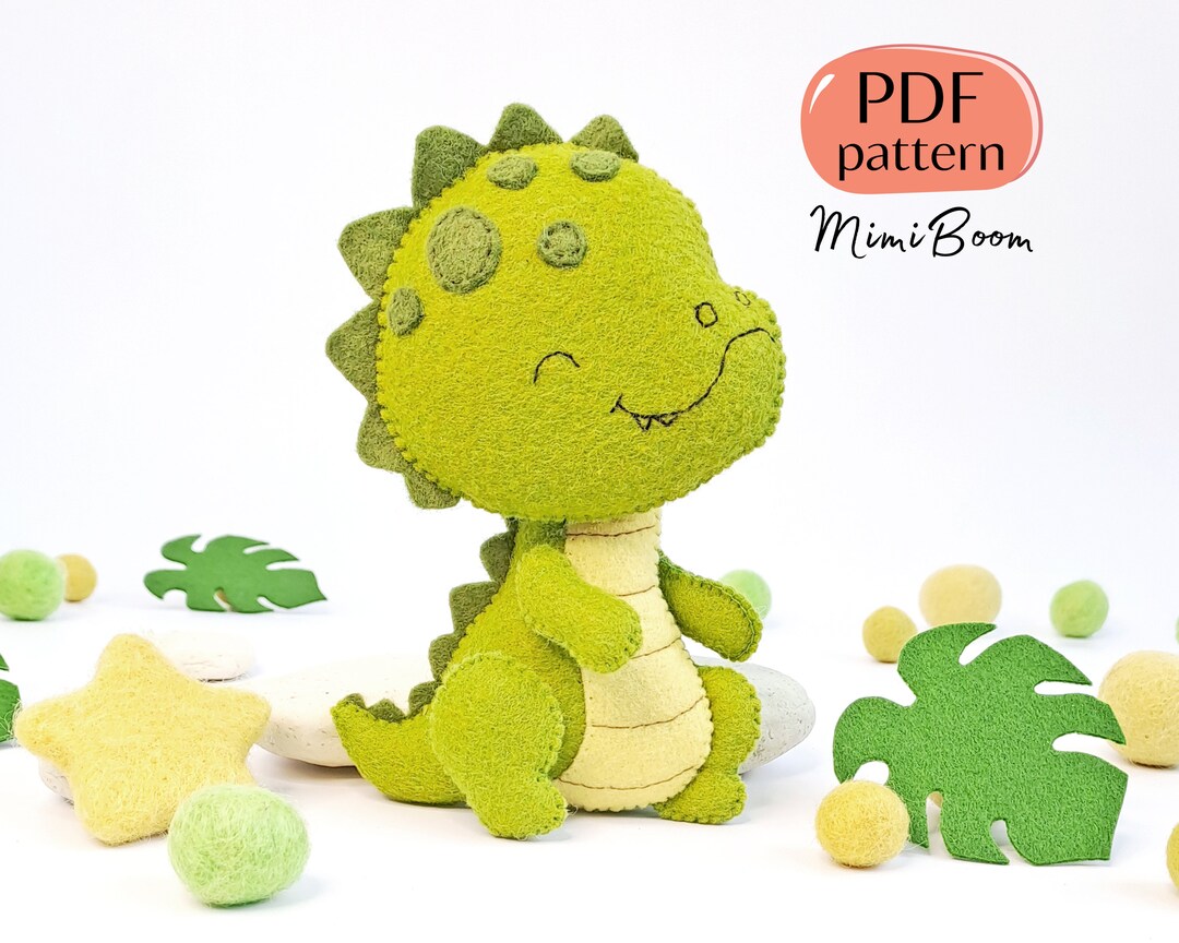 Felt Pattern Crocodile - Felt Pattern Safari - Crocodile Pattern PDF ...