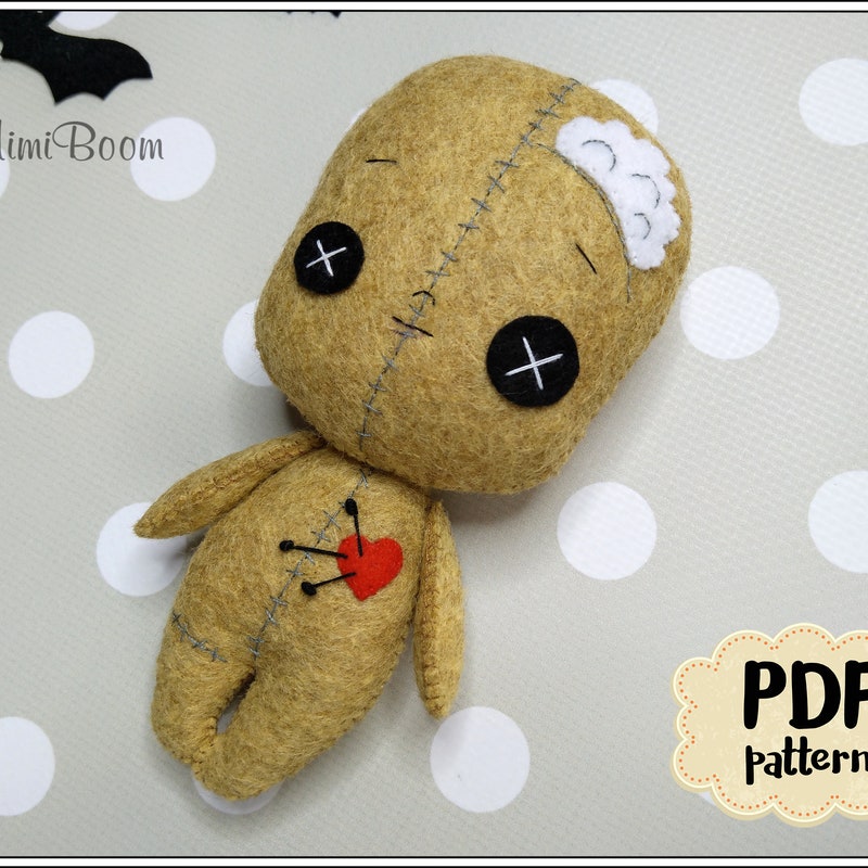 Voodoo Doll Pattern - Etsy
