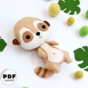 Felt Pattern Meerkat - Felt Pattern Safari - Meerkat Pattern PDF - Felt ...