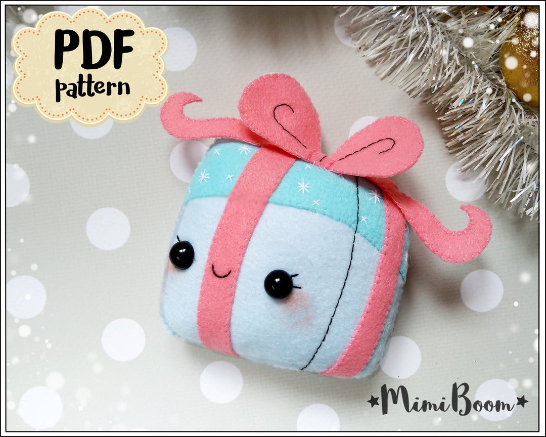 Christmas Gift Box Pattern Christmas Patterns Advent Calendar Pattern ...