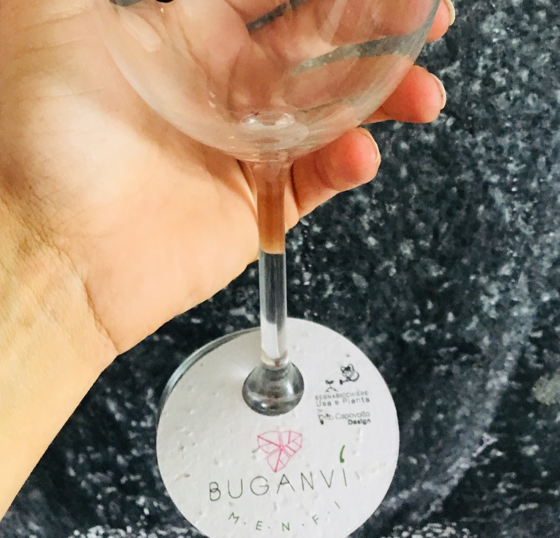 Segnabicchieri in carta piantabile - Etsy Italia