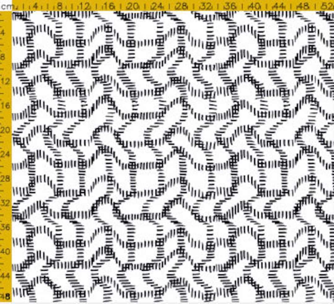 Criss Cross Fabric by Kuosittelija Lines Fabric cotton / - Etsy