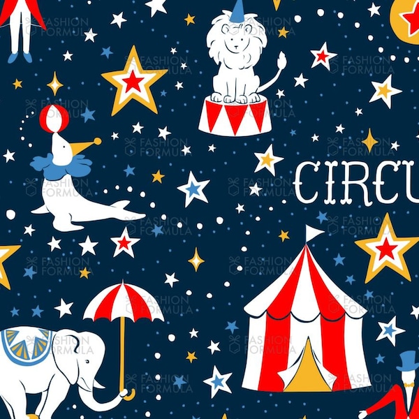 Circus Fabric - Etsy