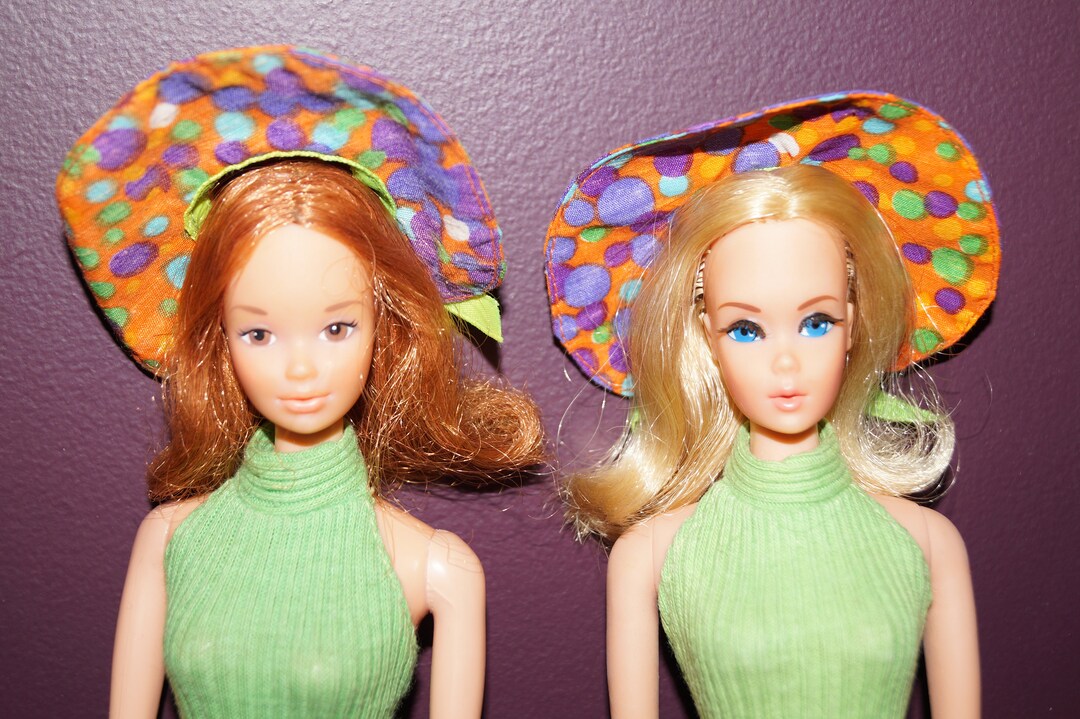 Vintage Mattel Kelley and Barbie TNT Dolls Both in 1973 Outfit 3206 ...