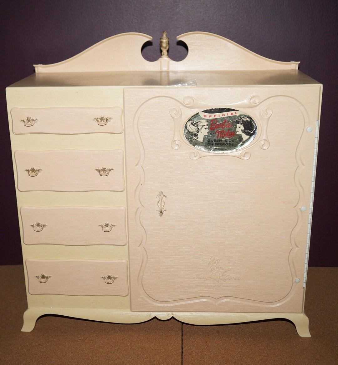 Susy Suzy Goose Vintage Barbie Midge Furniture Pink Queen - Etsy