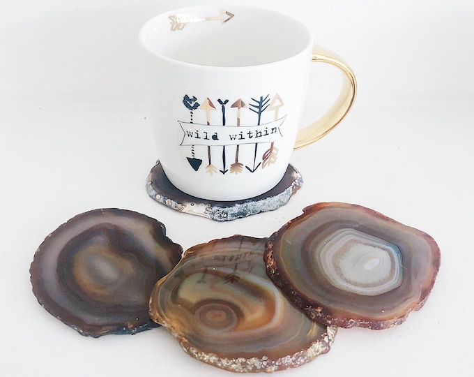 Agate quartz & marble homeware for the boho-luxe by KylaLondon