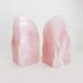 Rose Quartz Bookends. Geode Bookends. Pink. Crystal Bookends. Bookshelf ...