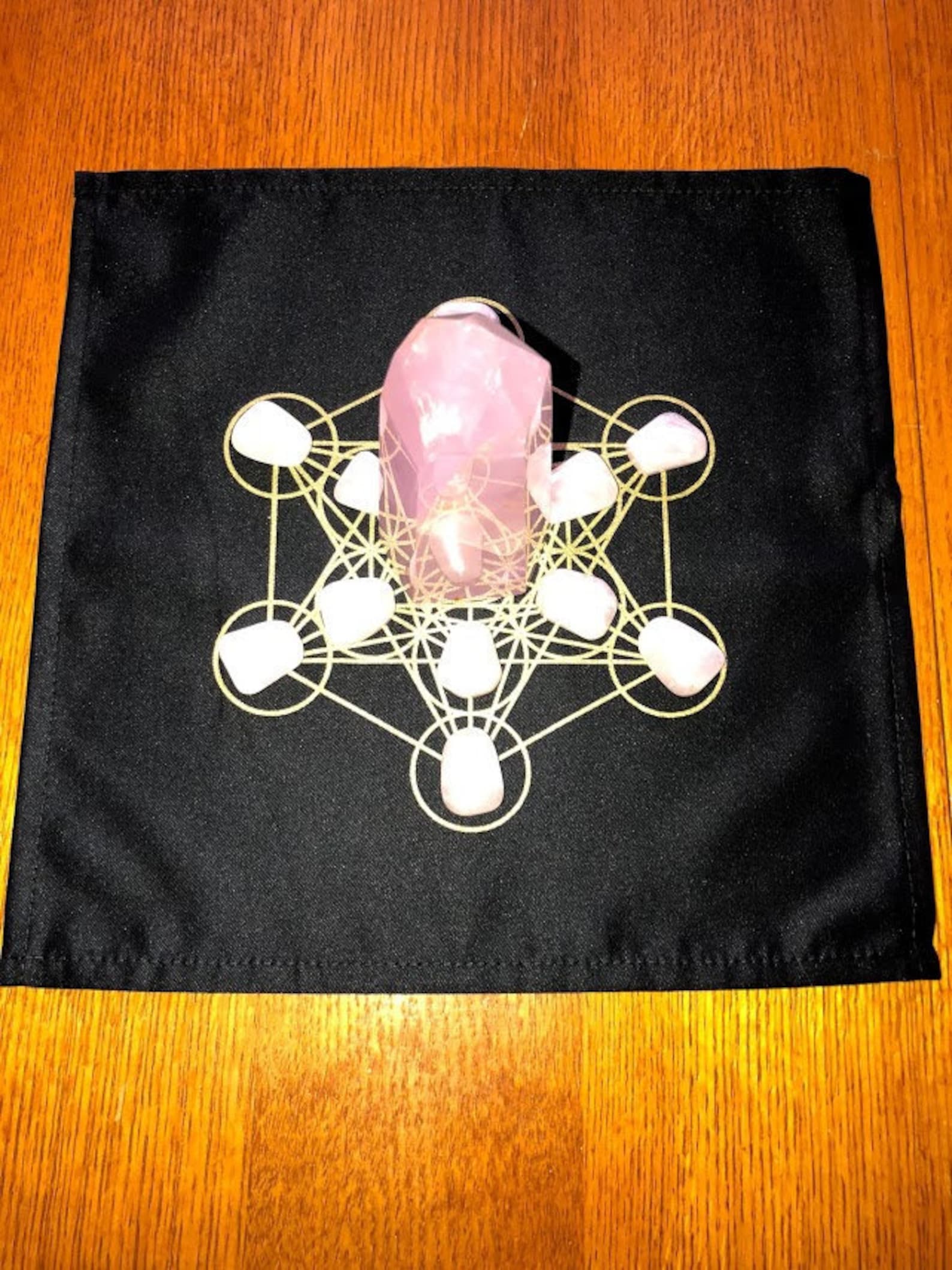 Metatron's Cube 12 X 12 Cloth Grid Crystals NOT | Etsy