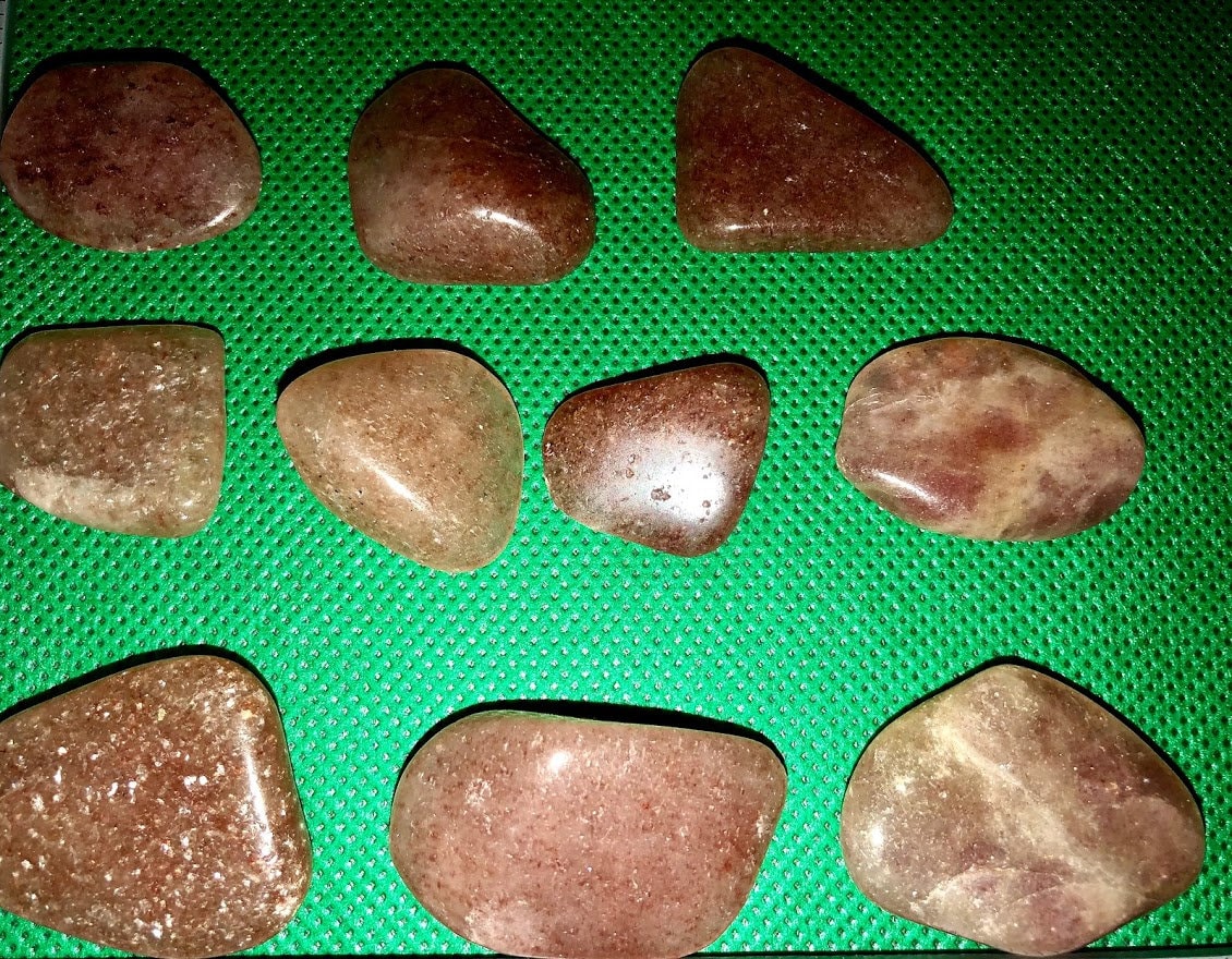 Pink Aventurine S/M/L/XL Quartzy Tumbled Strawberry Quartz - Etsy UK