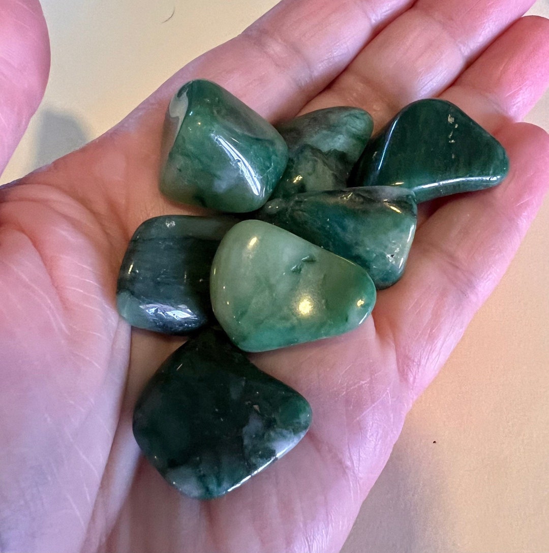 Buddstone, African Jade, S/M/L/XL, Tumbled - Etsy
