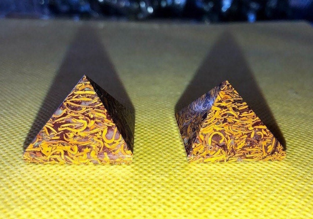 Arabic Stone 1" Pyramid, Calligraphy Stone, Reiki Charged, Ancestral ...