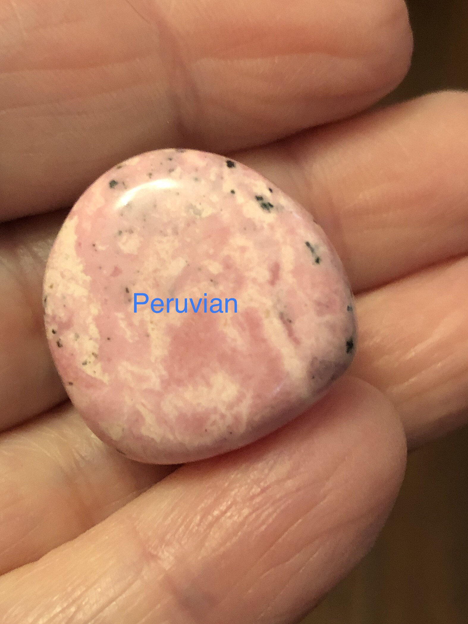 Rhodonite S/M/L/XL Peruvian Thin or Chunky Tumbled Aka - Etsy Australia