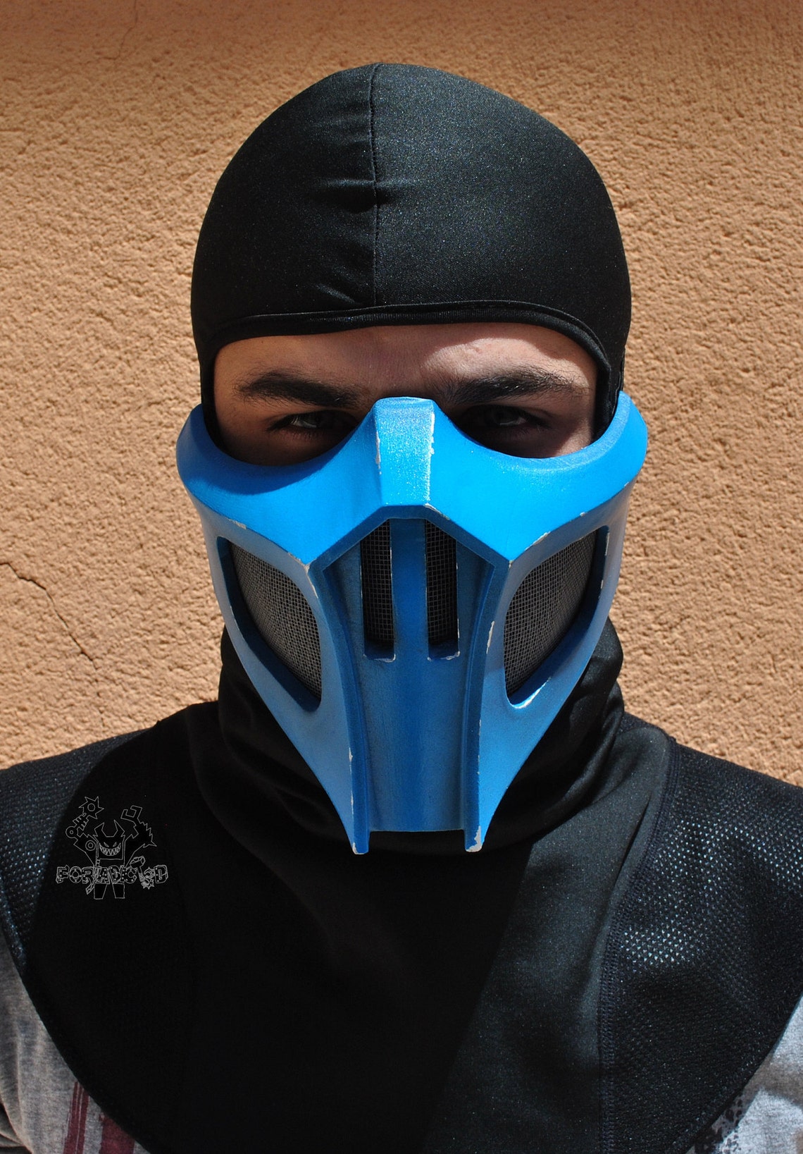 Sub-Zero Mortal Kombat Mask Replica Forjadict3d. Fan Art. | Etsy