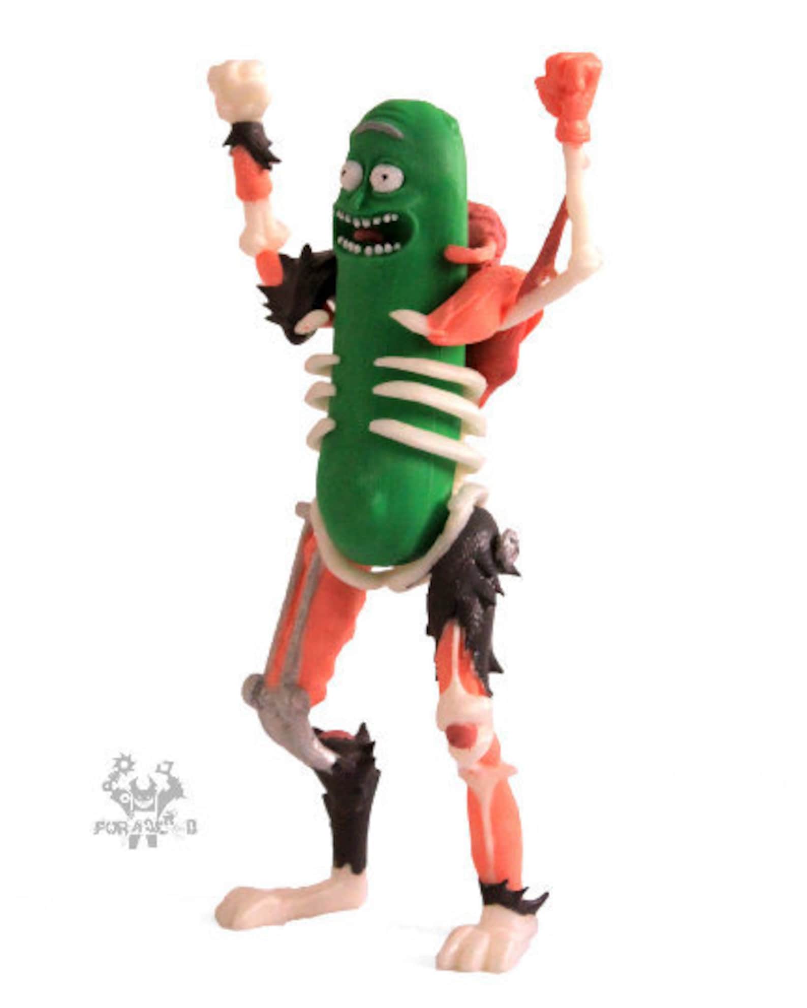 Life size Pickle Rick and Rat Armor inspired 3d Print Figure | Etsy