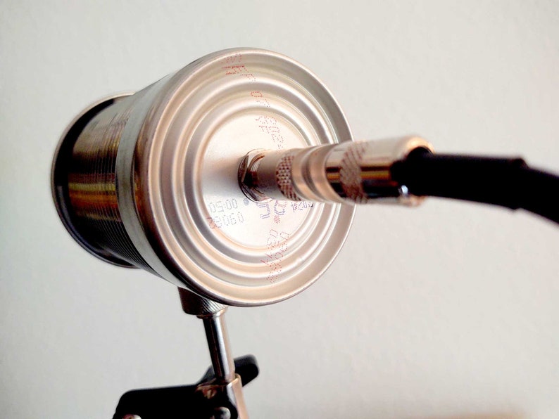 Lo-fi Soup Can Microphone - Etsy