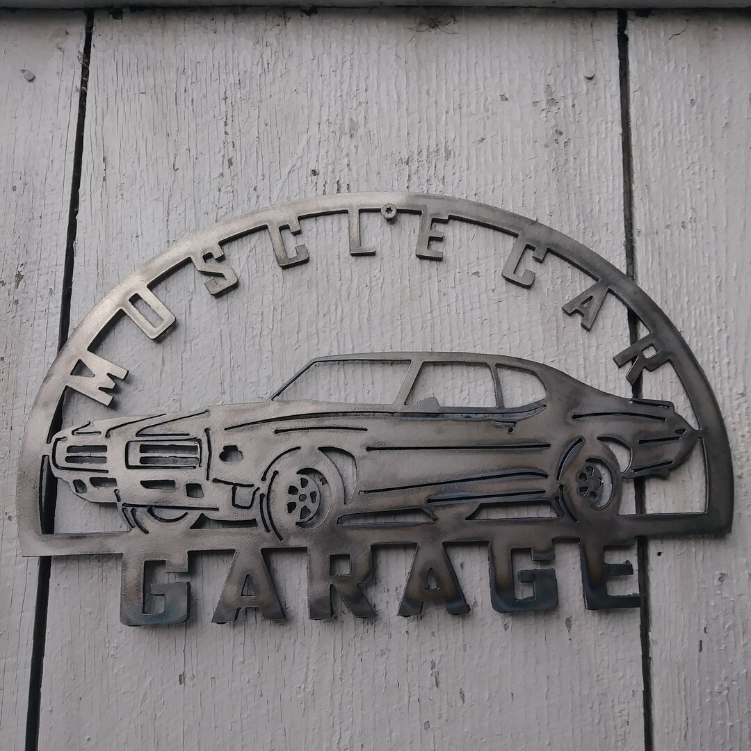 1968 1969 Muscle Car Garage Metal Sign Art Man Cave - Etsy