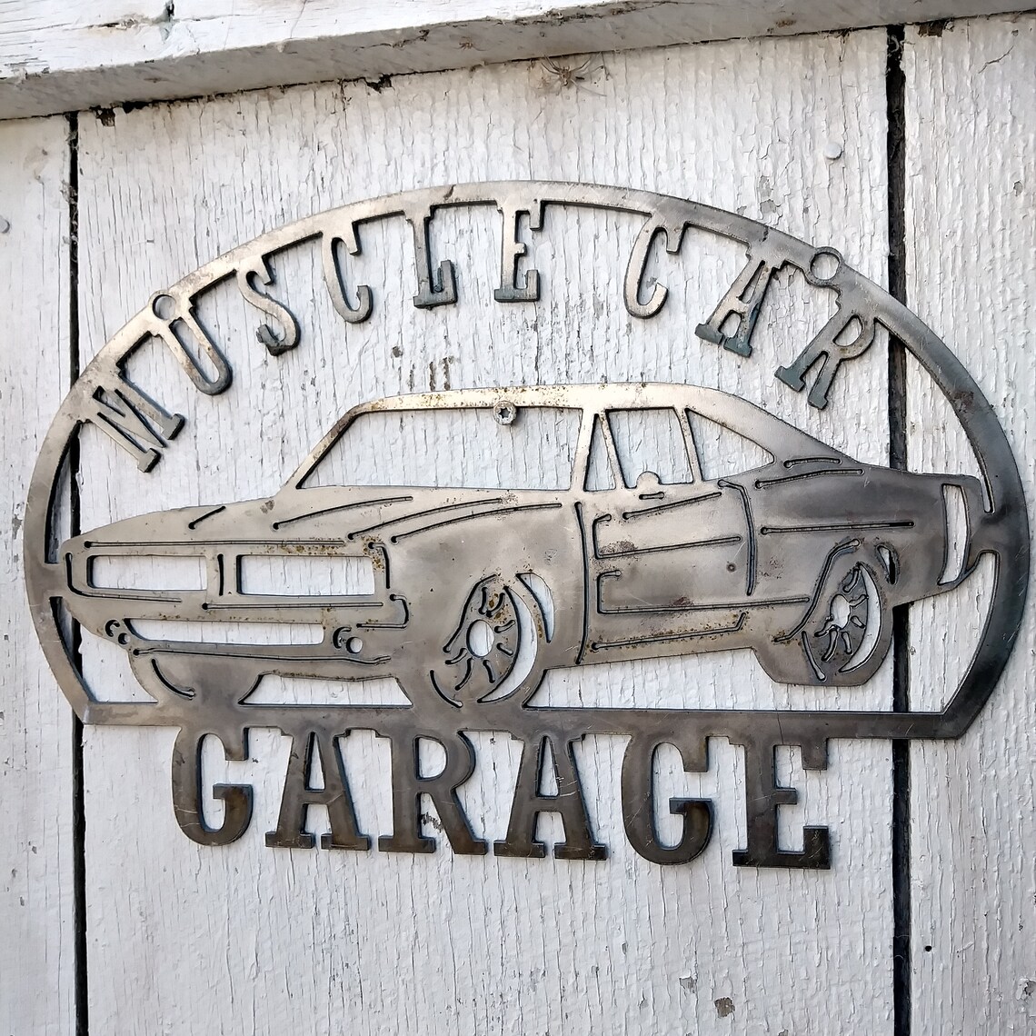 1969 Muscle Car Garage Art Man Cave Sign | Etsy Canada