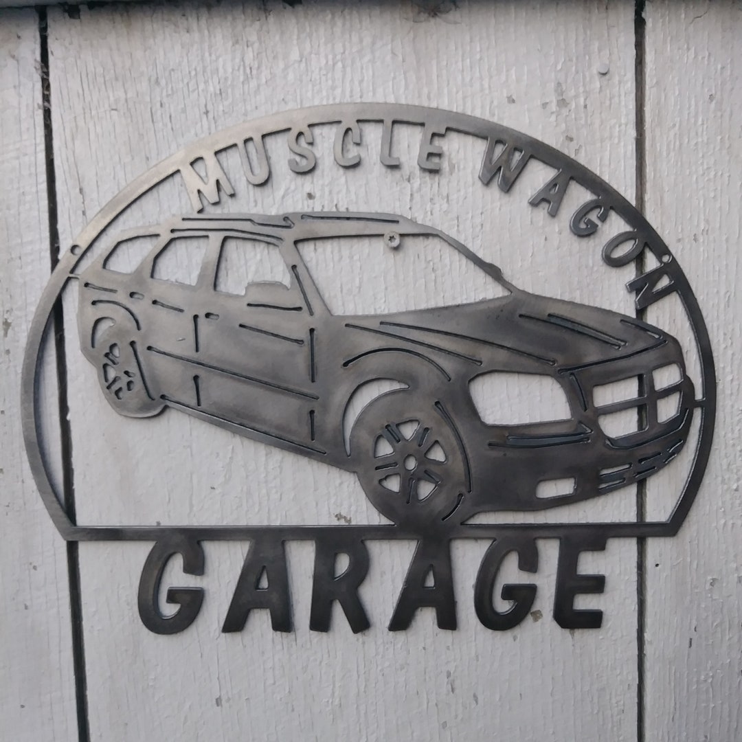 2004 2005 2006 2007 Muscle Wagon Garage Metal Man Cave Art Sign - Etsy