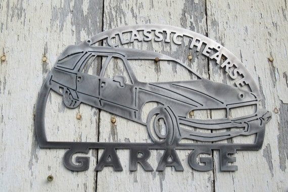 Classic Hearse Garage Wagon Man Cave Sign Art Work 1992 1993 | Etsy