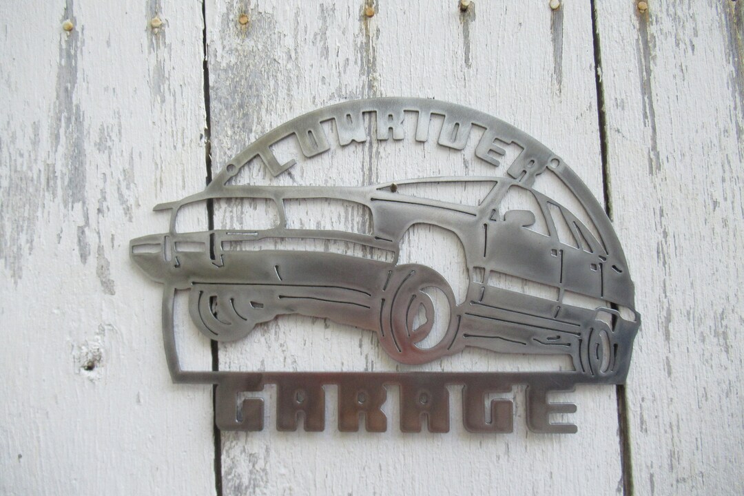 Lowrider Garage 1992 1993 1994 1995 1996 Style Low Rider Metal Car Art ...