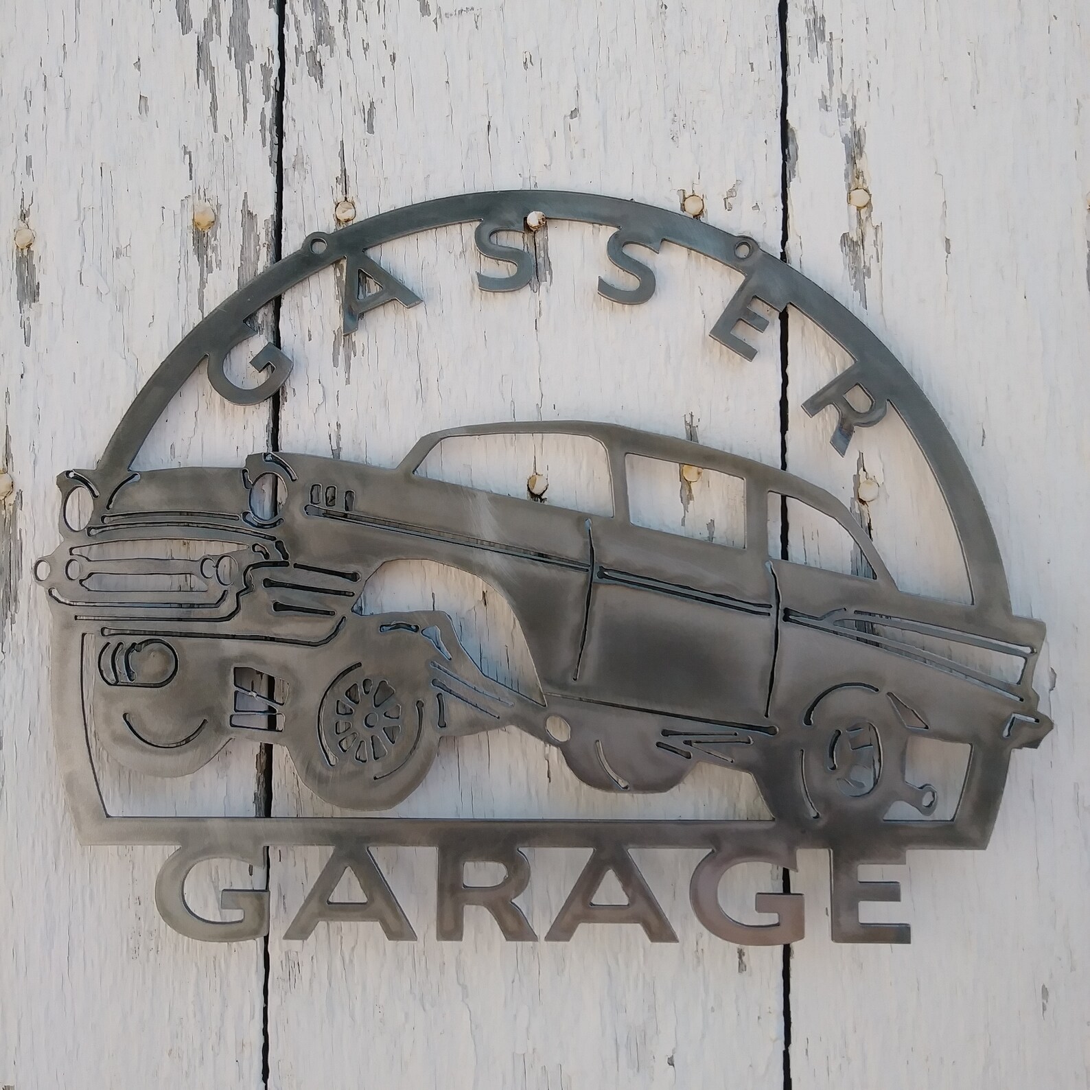 1957 Gasser Garage Metal Art Sign Man Cave Hot Rod Race Car Dragster - Etsy