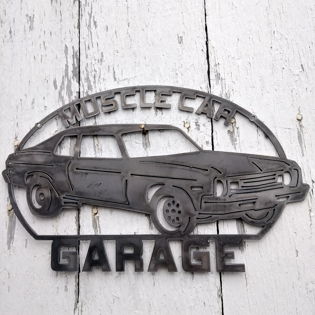 1973 1974 Muscle Car Garage Metal Sign - Etsy