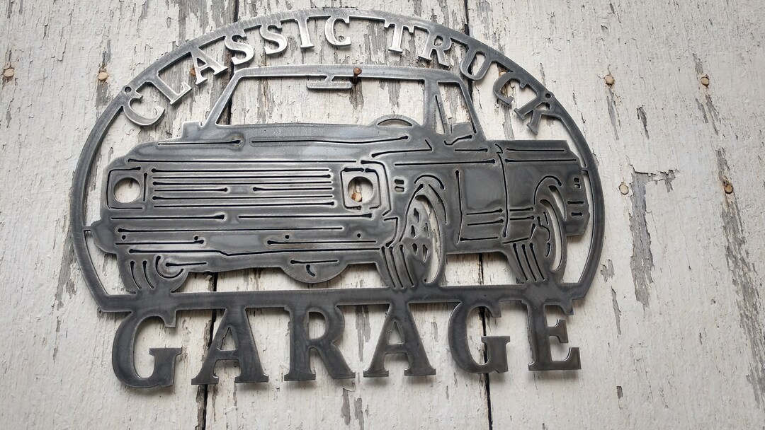 1971 1972 Classic Truck Garage Metal Plaque Artwork Sign - Etsy