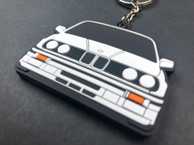 BMW E30 M3 PVC Rubber Keychain - Etsy